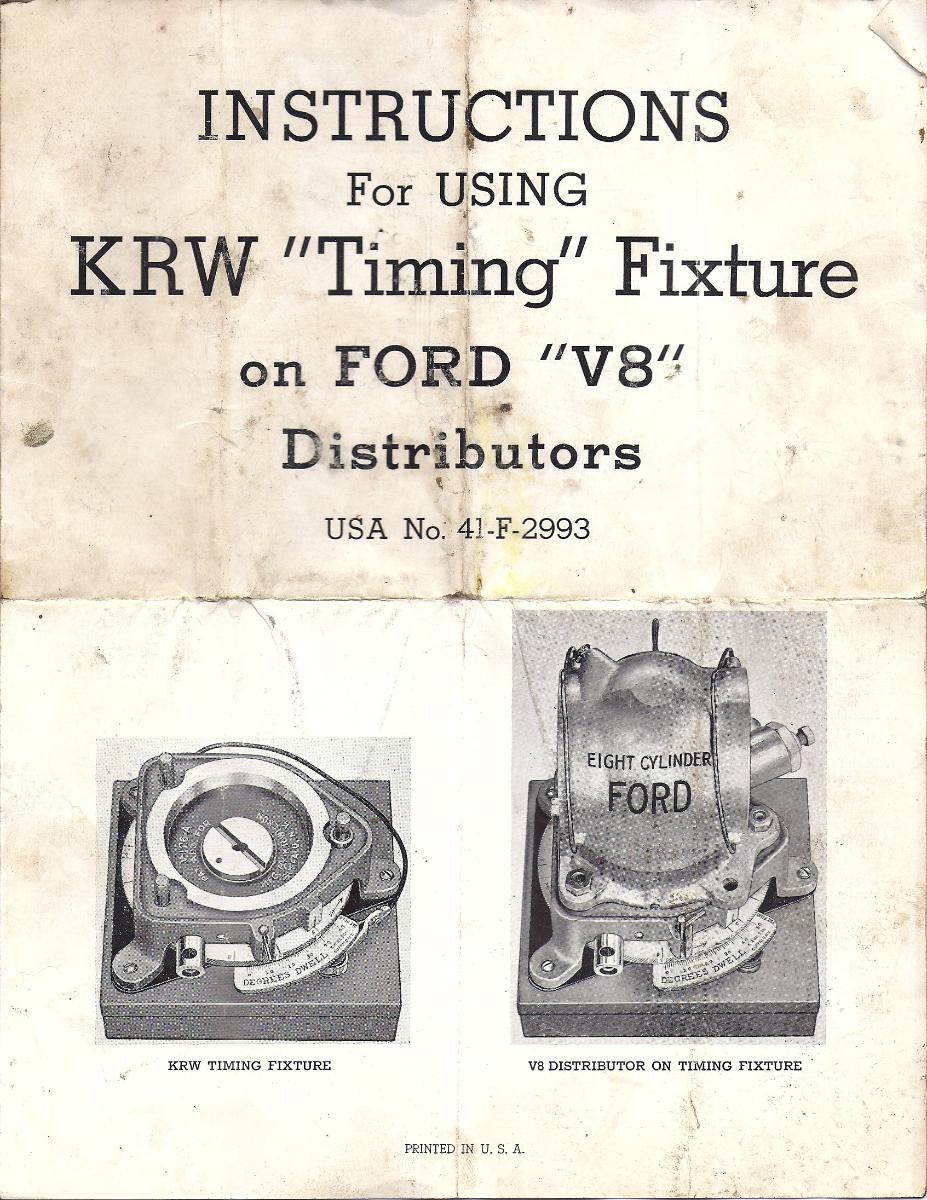 Early Ford V-8 Club Forum